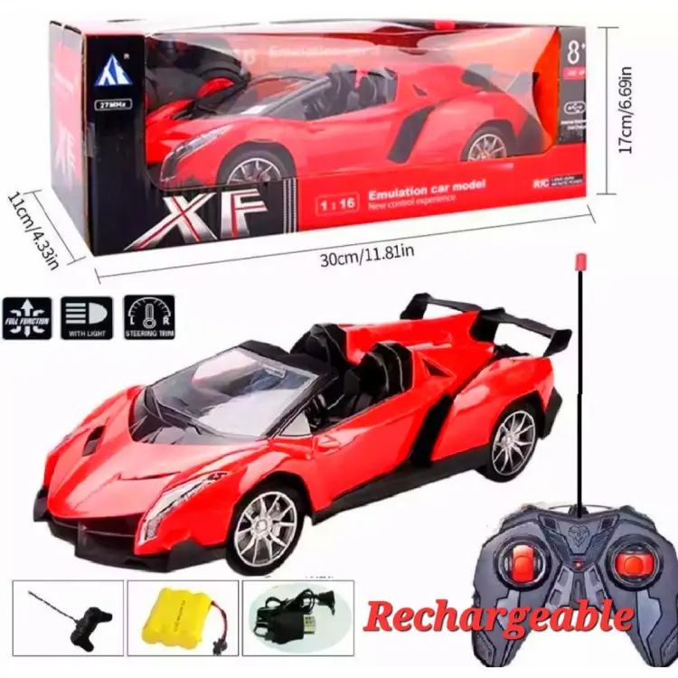 Remote Control And Rechargeable High Speed Toy Car For Kids